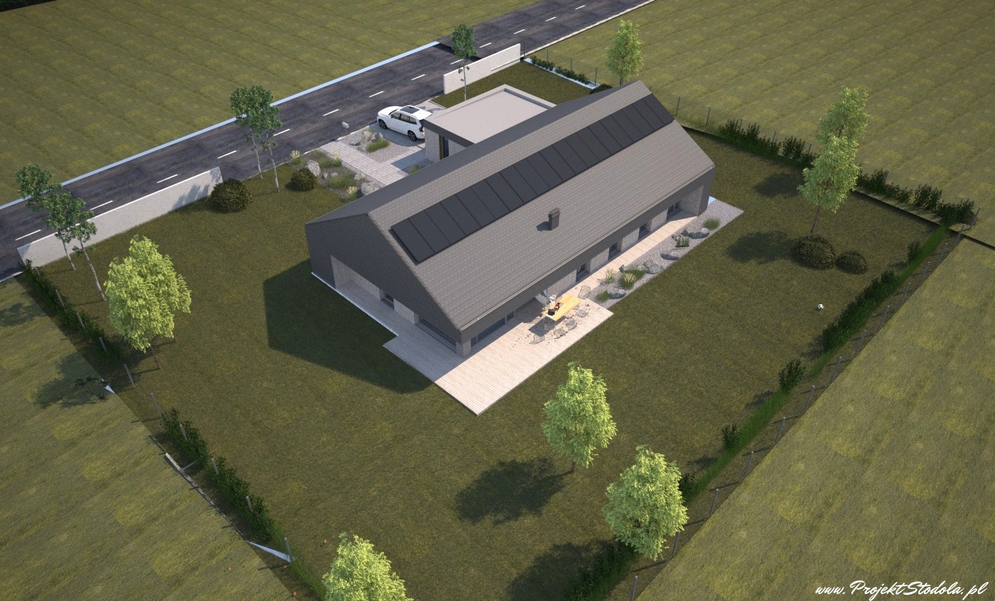 Projekt Stodoła S+ Premium [188,37 m²] | Projekt Stodoła